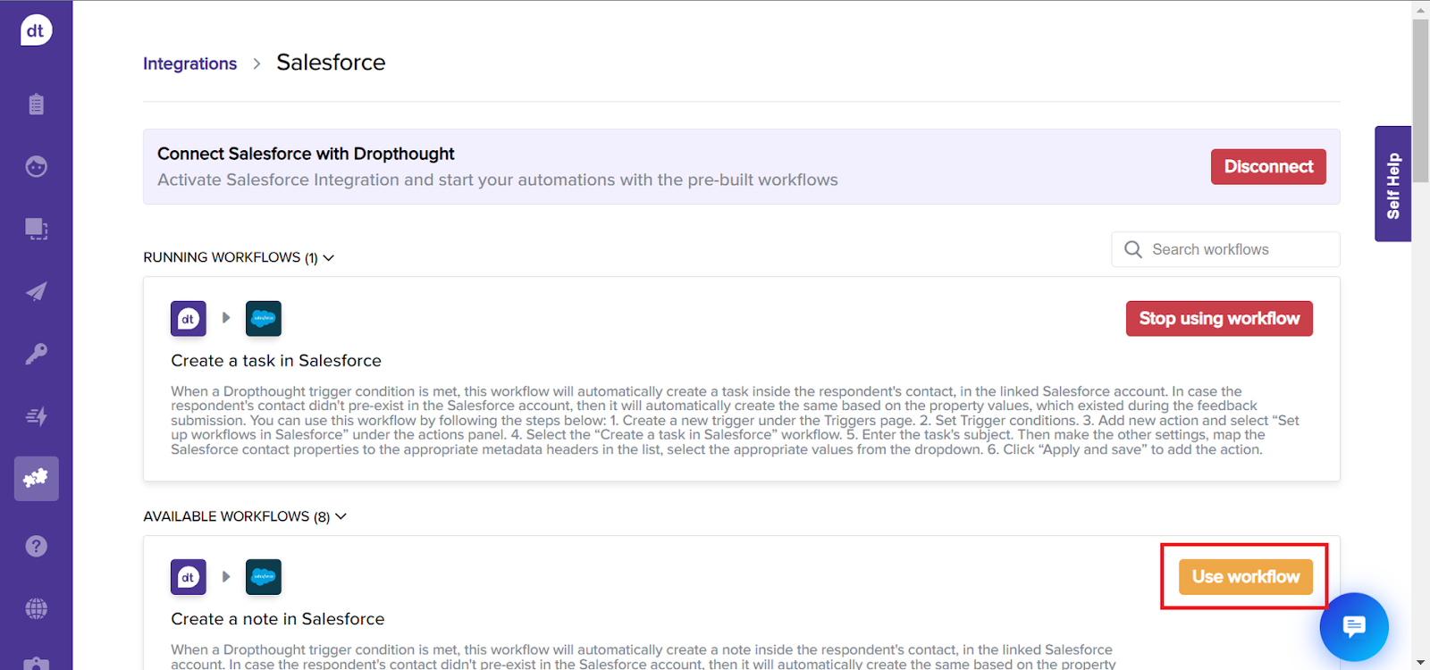 Workflows in Salesforce