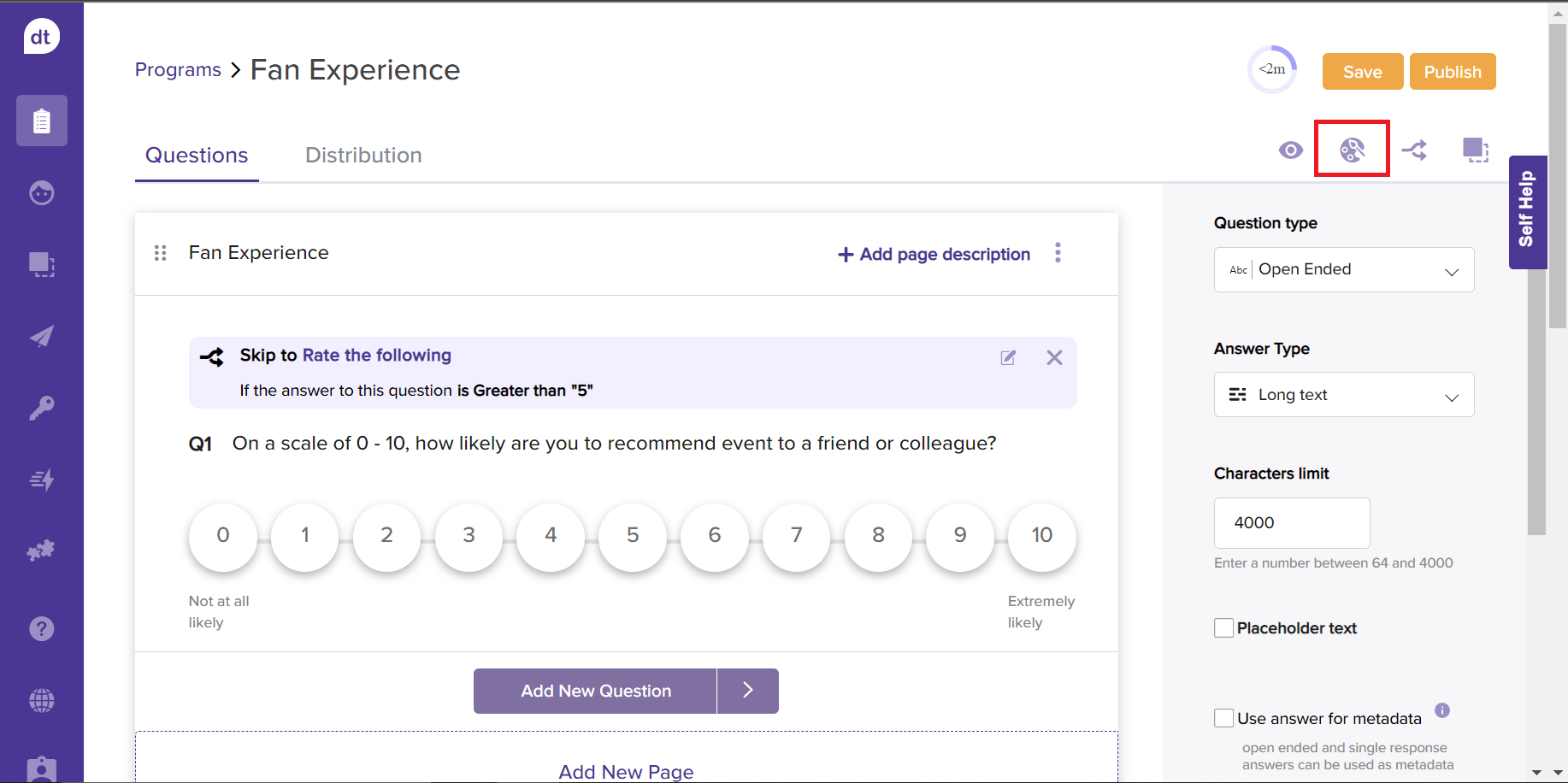Program Customization